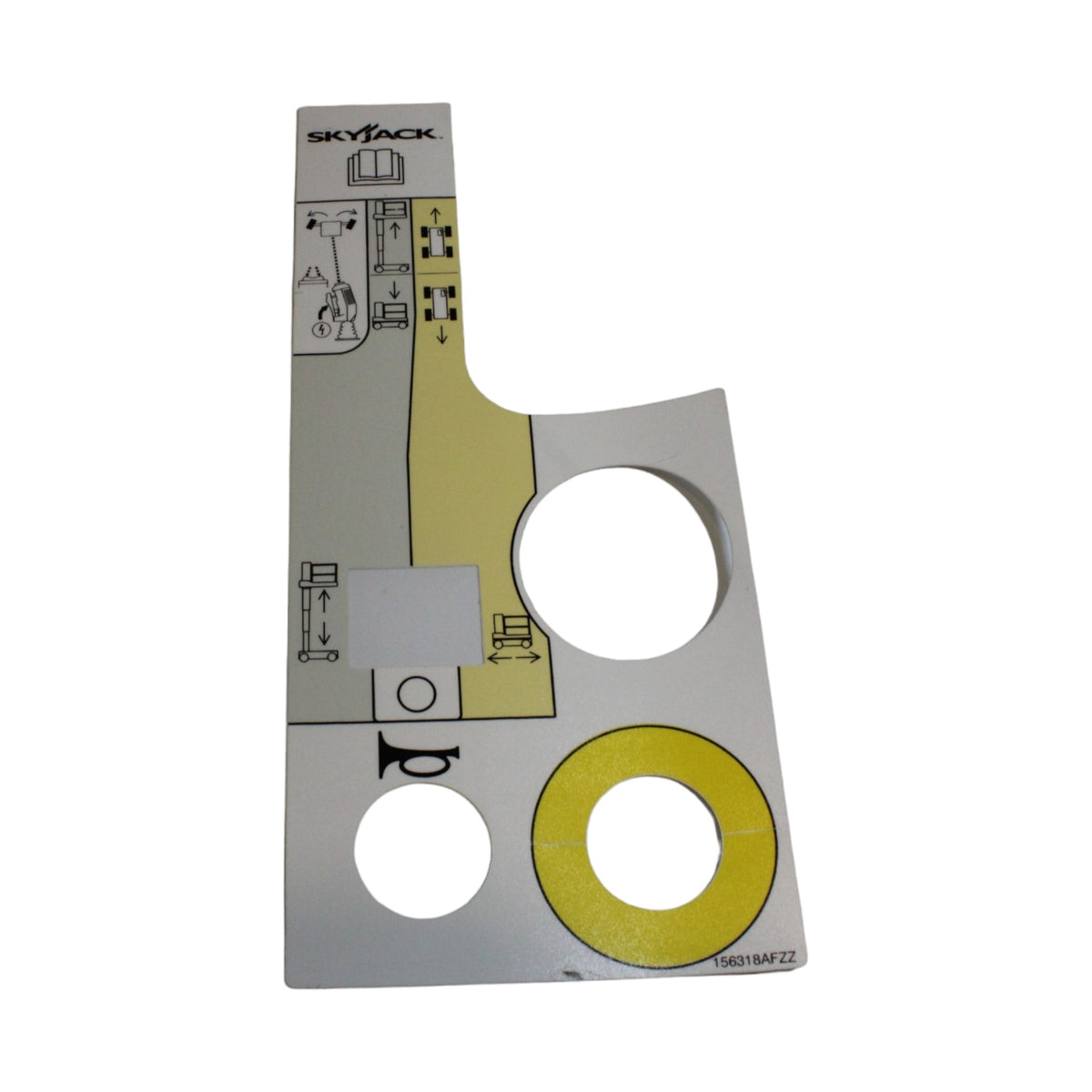 156318-OEM - LABEL, UV, CONTROL BOX SJ12/16 — RSW
