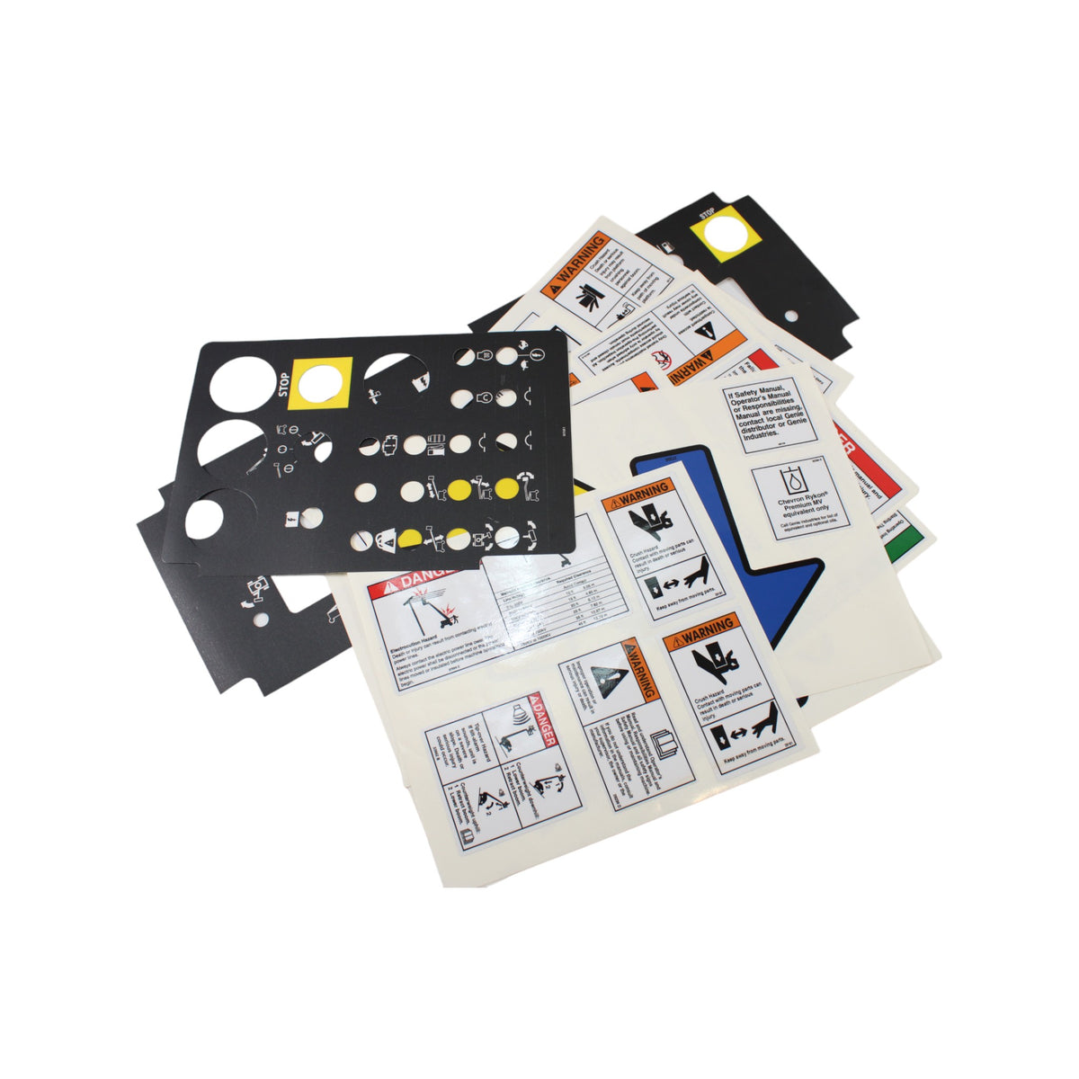 "GENIE 111323GN - DECAL KIT, SERVICE S80/85 | RSW Parts"